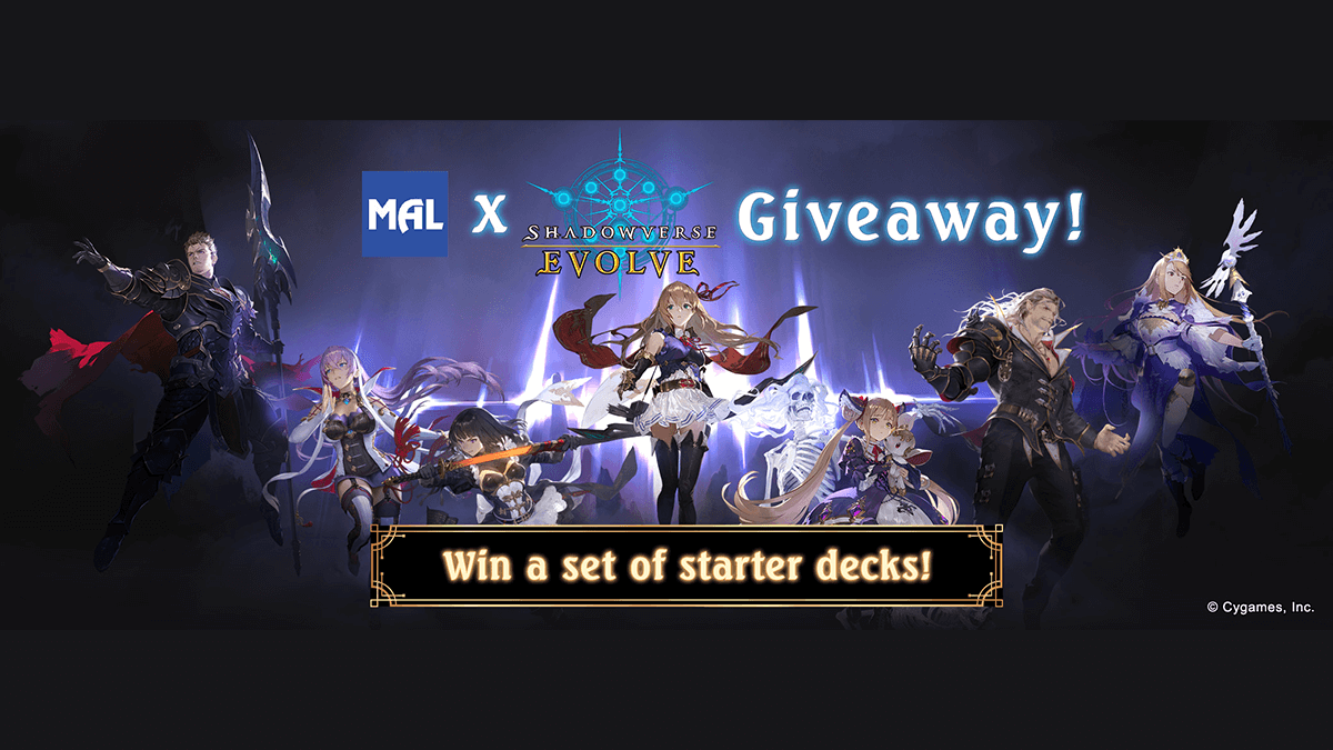 Shadowverse: Evolve Starter Decks Giveaway!
